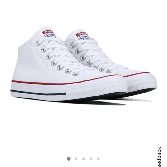 Converse | Shoes | Converse White Hightop Sneakers | Poshmark